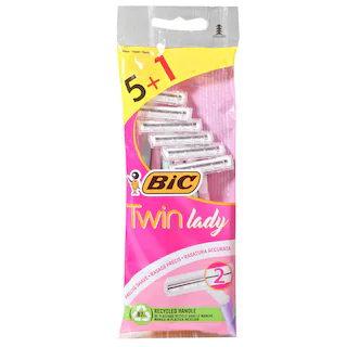 Brijac zenski Twin Lady BIC 5+1