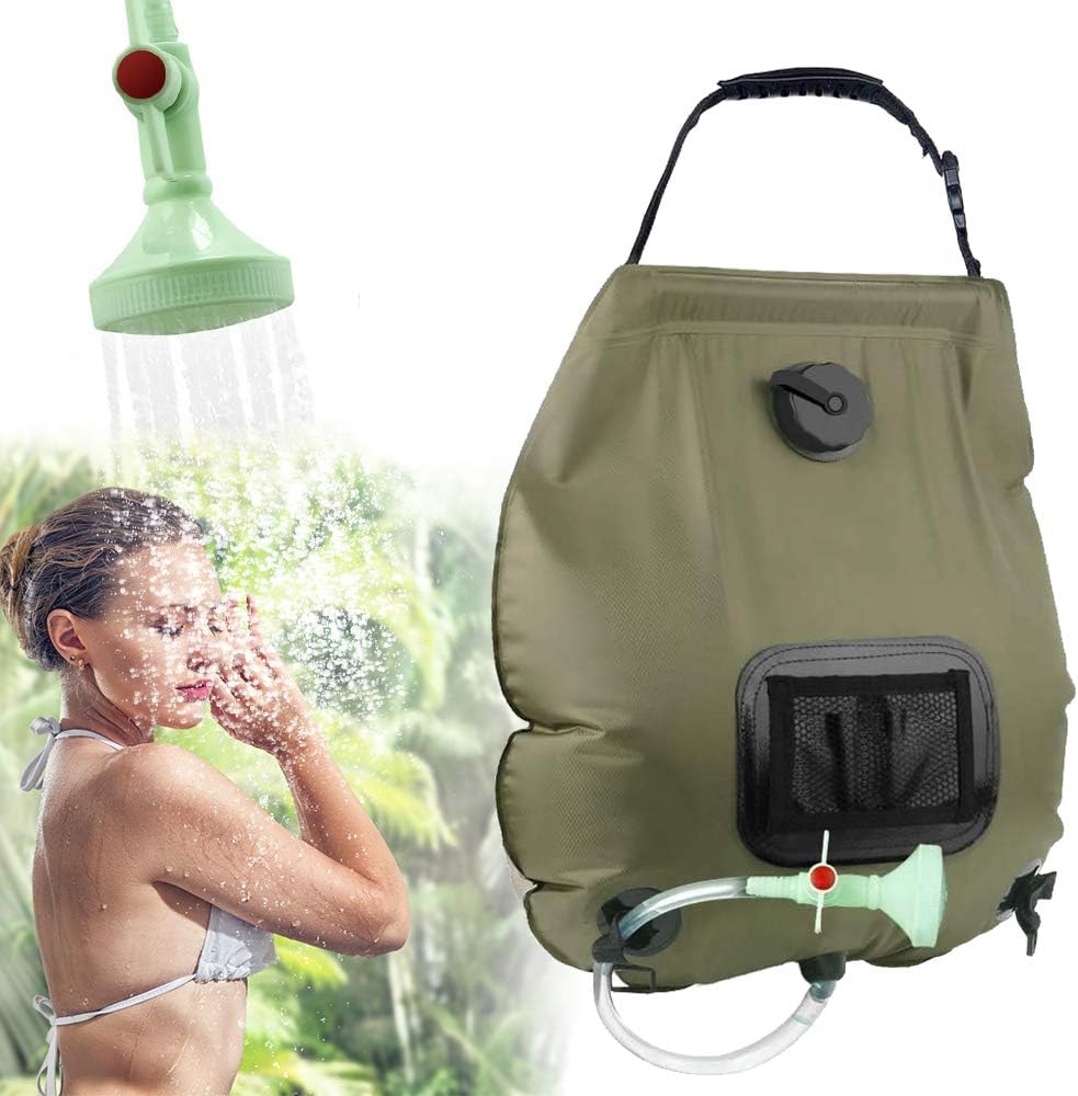 Solarni tuš 20L za kampovanje deluxe