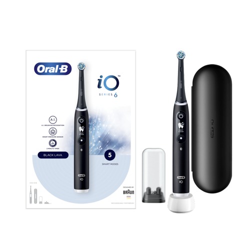 Oral-B iO6 Black Lava Električna četkica za zube