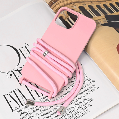 Torbica Crossbody za iPhone 13 Pro Max 6.7 roze