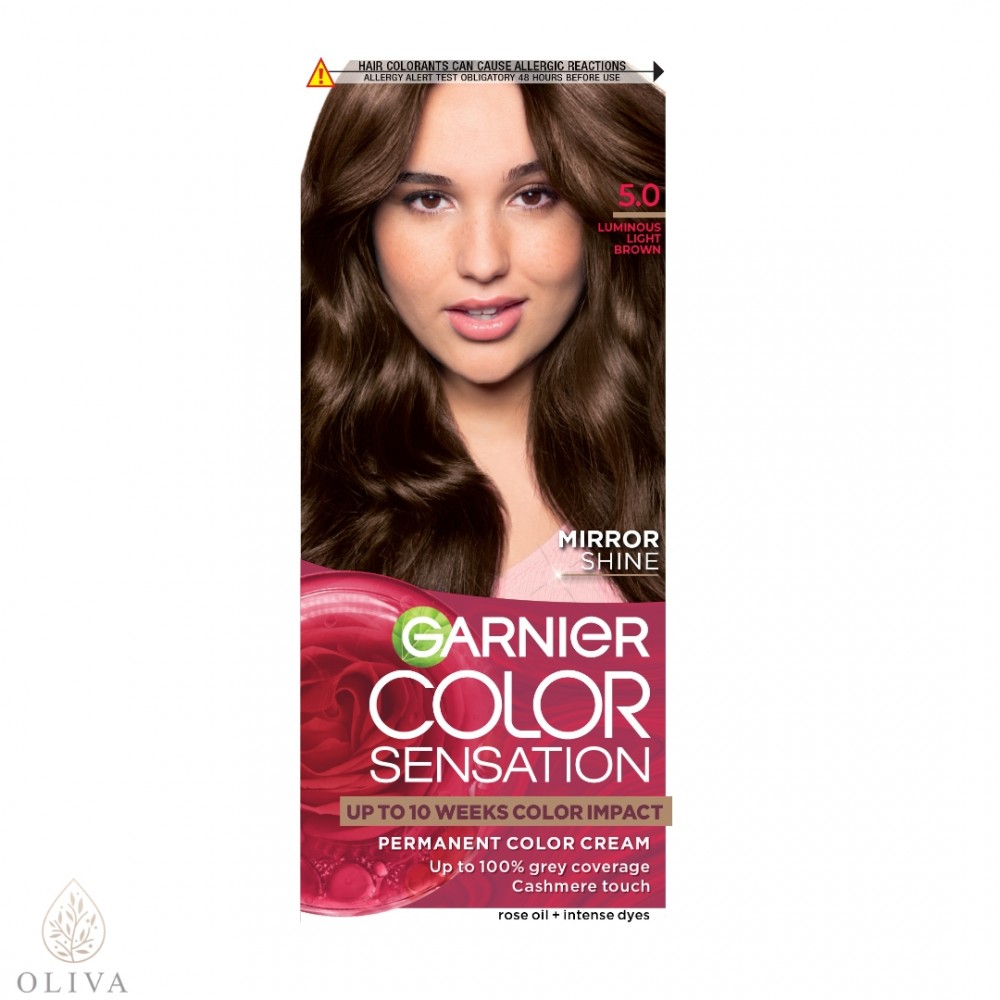 GARNIER COLOR SENSATION BOJA ZA KOSU 5.0 LUMINOUS LIGHT BROWN