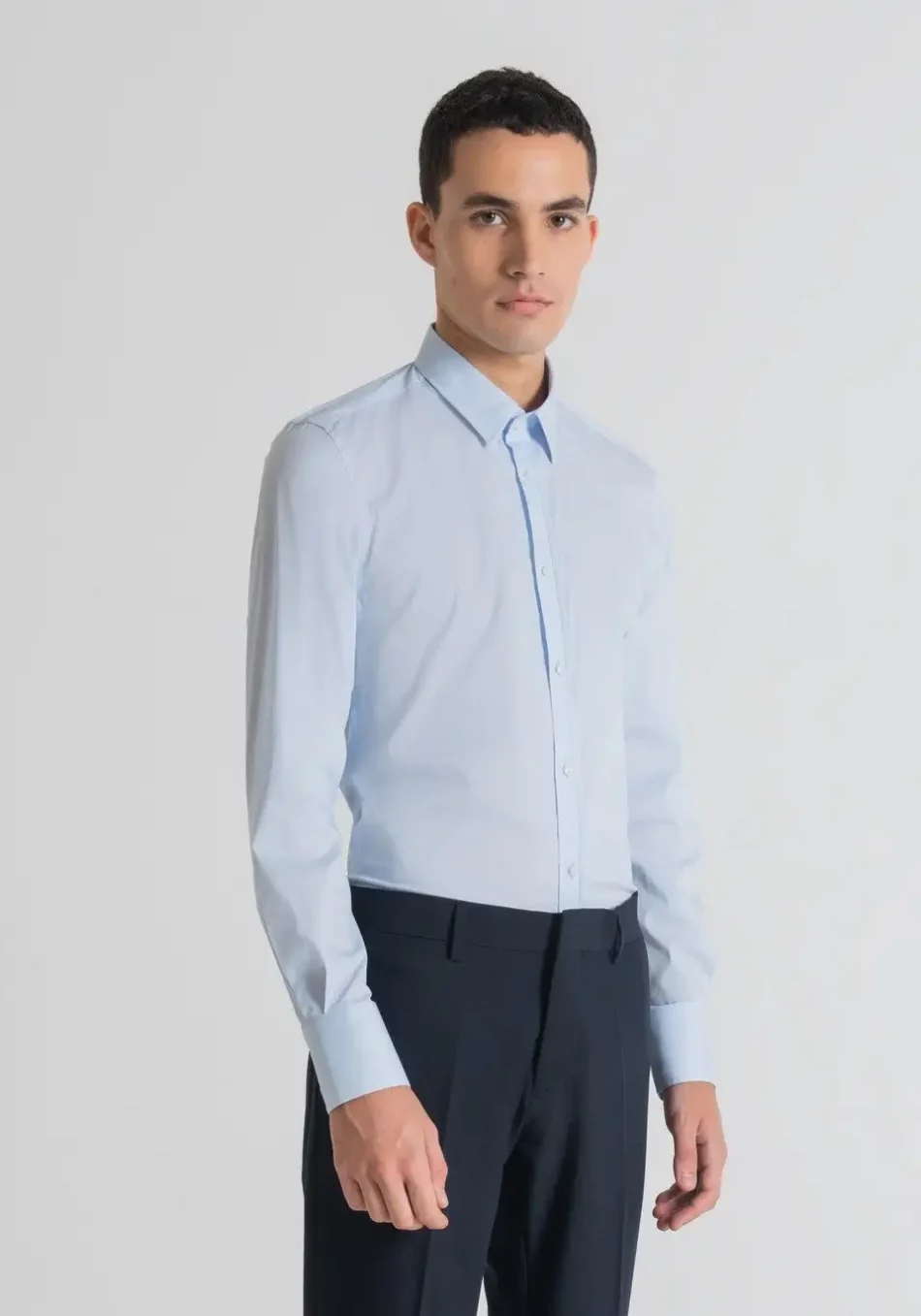 ANTONY MORATO MUŠKA KOŠULJA PLAVA MMSL00694 FA450010 7027
