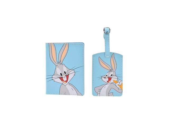 Set futrola za pasoš i tag za kofer - Looney Tunes, Bugs Bunny, Warner Bros