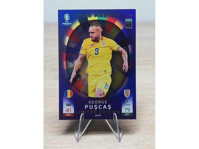 Match Attax Euro 2024 LE14 Pușcaș