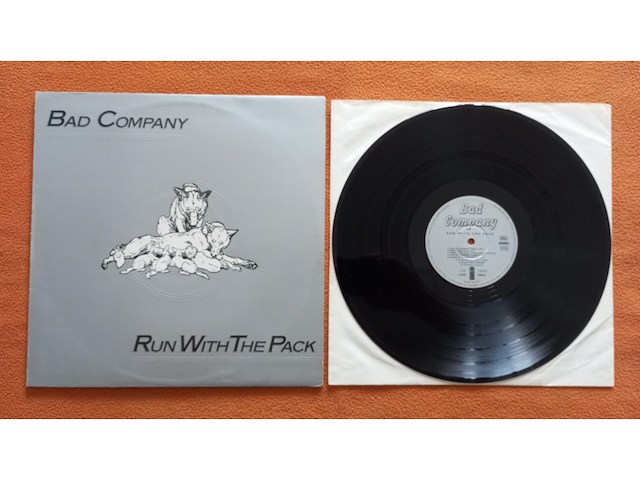 BAD COMPANY - Run With The Pack (LP) licenca