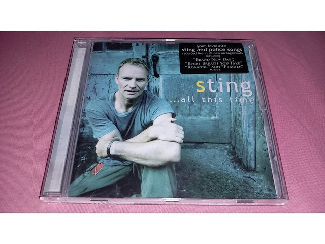 Sting – ...All This Time (CD, EU)
