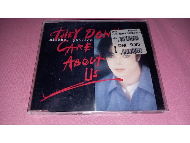 Michael Jackson - They Don`t Care About Us (CD maxi, EU