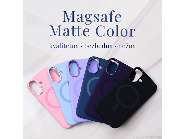 Torbica Magsafe Matte Color iPhone 15 Pro Max 6.7 roze