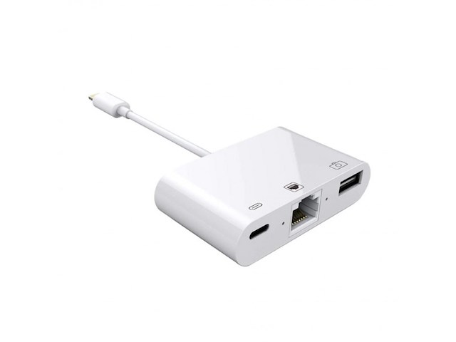 Lightning na Gb LAN 3u1 kamera adapter