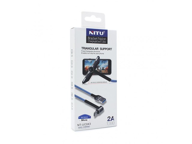 Data kabl NITU UC043 micro USB crveni 1m