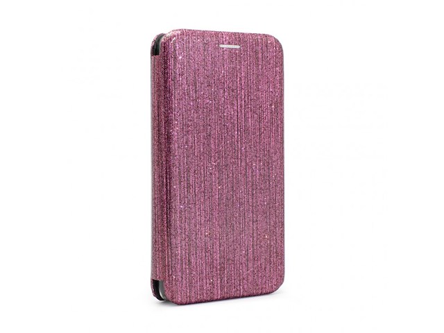 Torbica Flip Crystal za iPhone XS Max pink