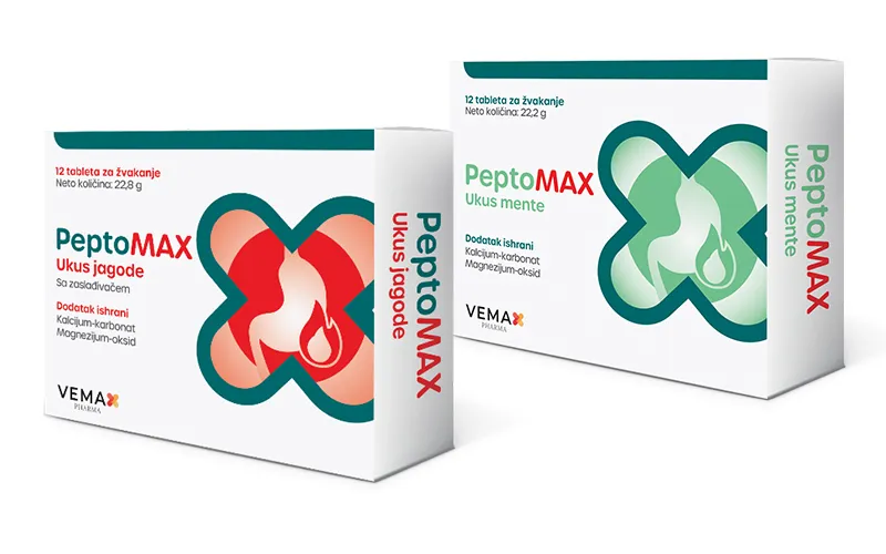 PeptoMAX 12 tableta