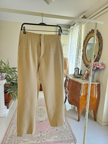 Zara camel pantalone