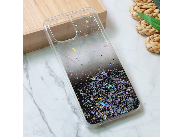 Torbica Silikonska Glitter za Xiaomi Redmi A1/A2 crna