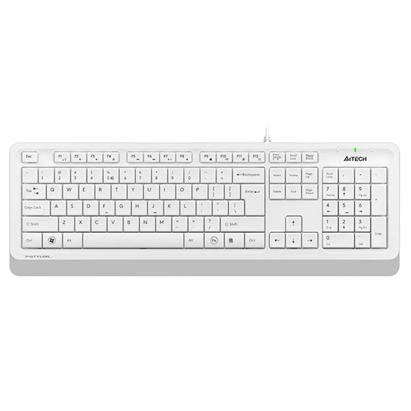 A4 TECH FK10 FSTYLER USB US bela tastatura