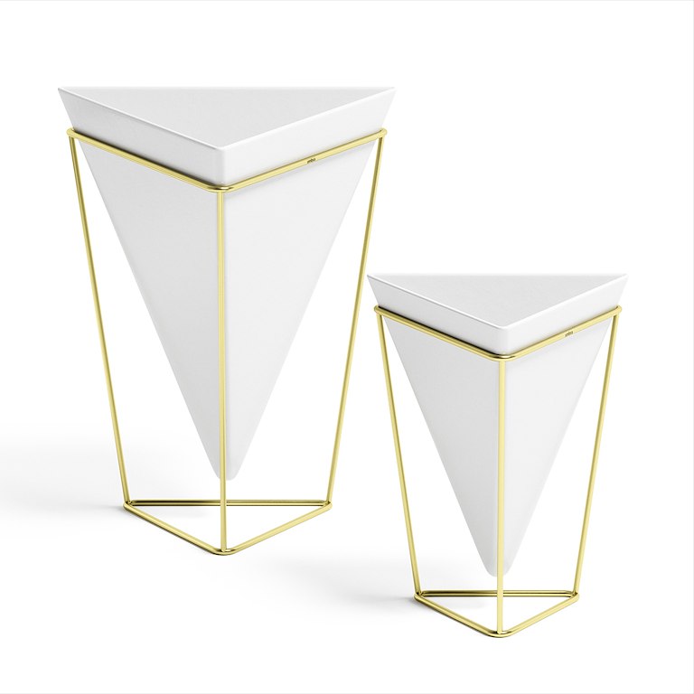 POSUDE UKRASNE set 1/2 – Trigg Tabletop Vessels, Set of 2