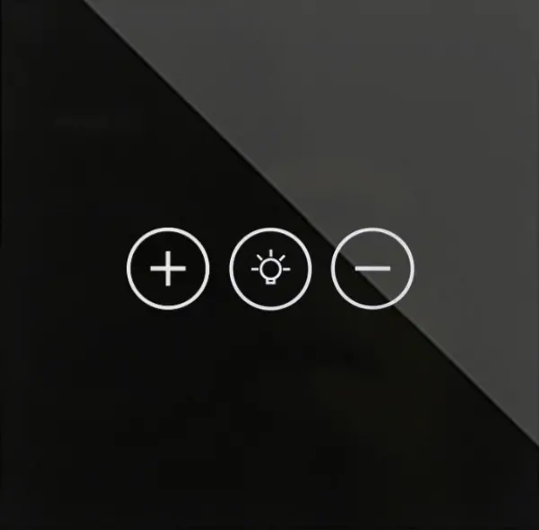 Wi-Fi TOUCH DIMMER Crni (TUYA)