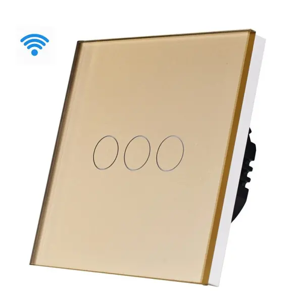 Wi-Fi pametni prekidač 3G TUYA Zlatni NN (WIFI TOUCH SWITCH)