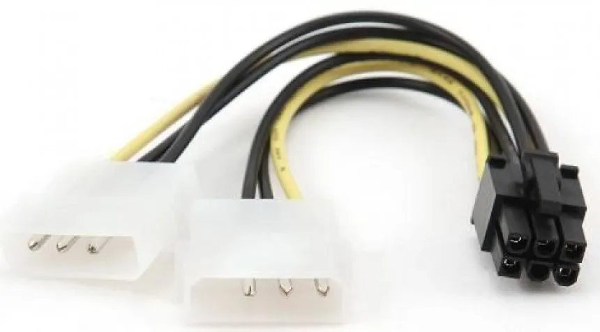 CC-PSU-6 Gembird Internal power adapter Molex - 6-Pin for PCI express video cards 15cm 1903
