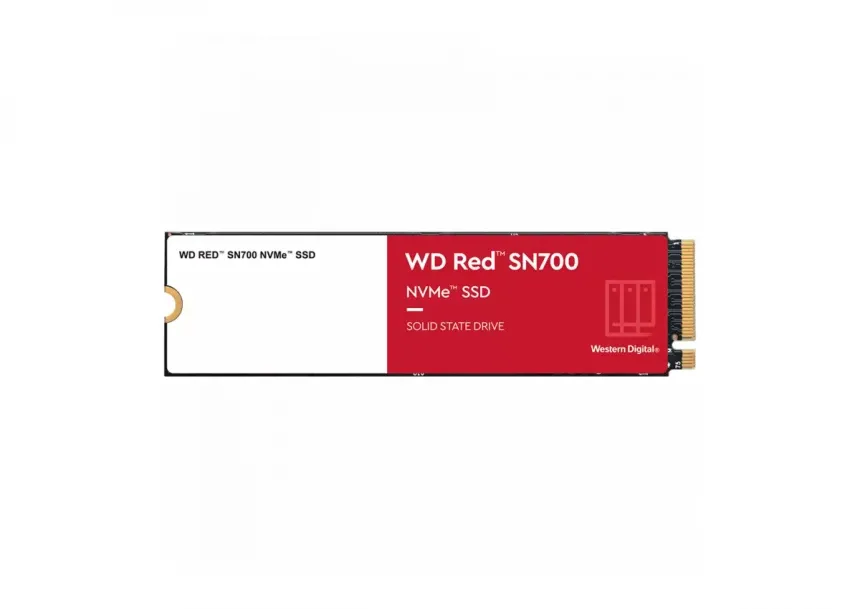 SSD NAS WD Red SN700 2TB M.2 2280-S3-M PCIe Gen3 x4 NVMe, Read/Write: 3400/2900 MBps, IOPS 480K/540K, TBW: 2500