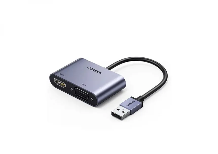 UGREEN Usb 3.0 M na HDMI+VGA Konvertor 20518
