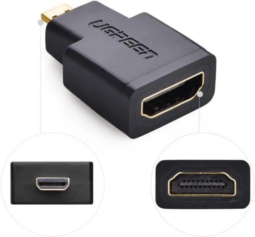 Mikro Hdmi M na Hdmi F Adapter Ugreen 20106