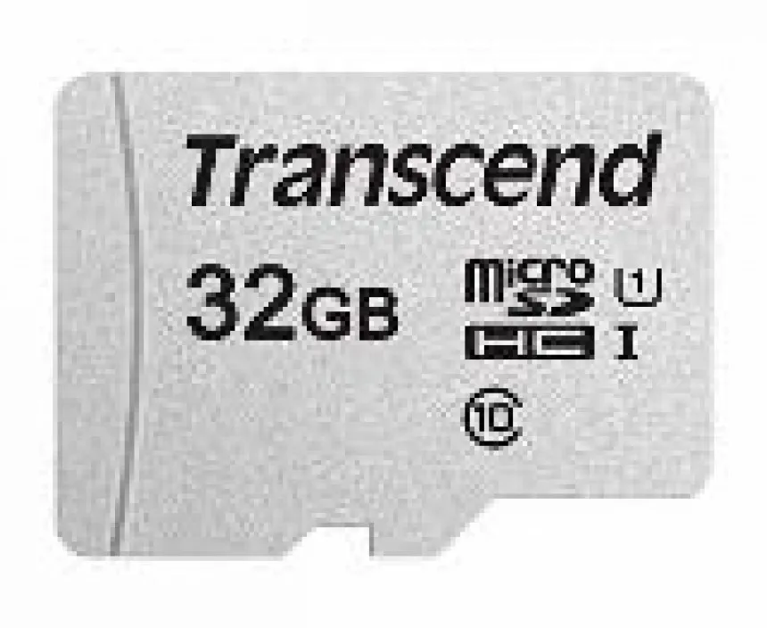 Transcend TS32GUSD300S Micro SD 32 GB, Class 10 U1, Read up to 95MB/s