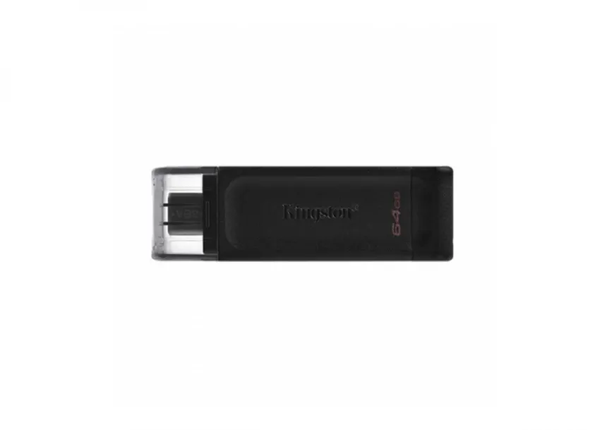 Kingston DT70/64GB 64GB USB Flash Drive, USB 3.2 Gen.1 Type-C, DataTraveler