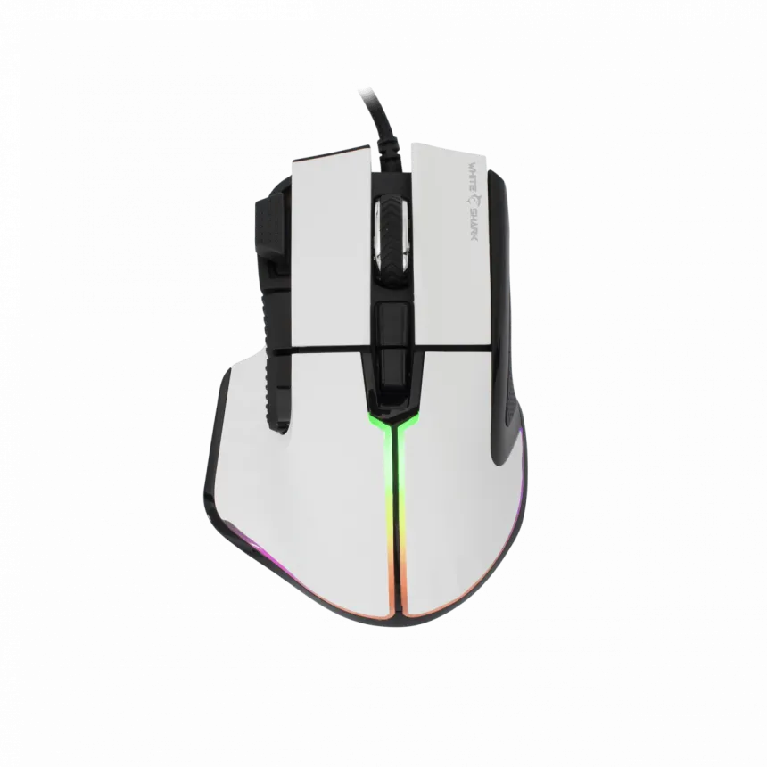 Gaming miš White Shark WS GM 9006 Marrok - beli