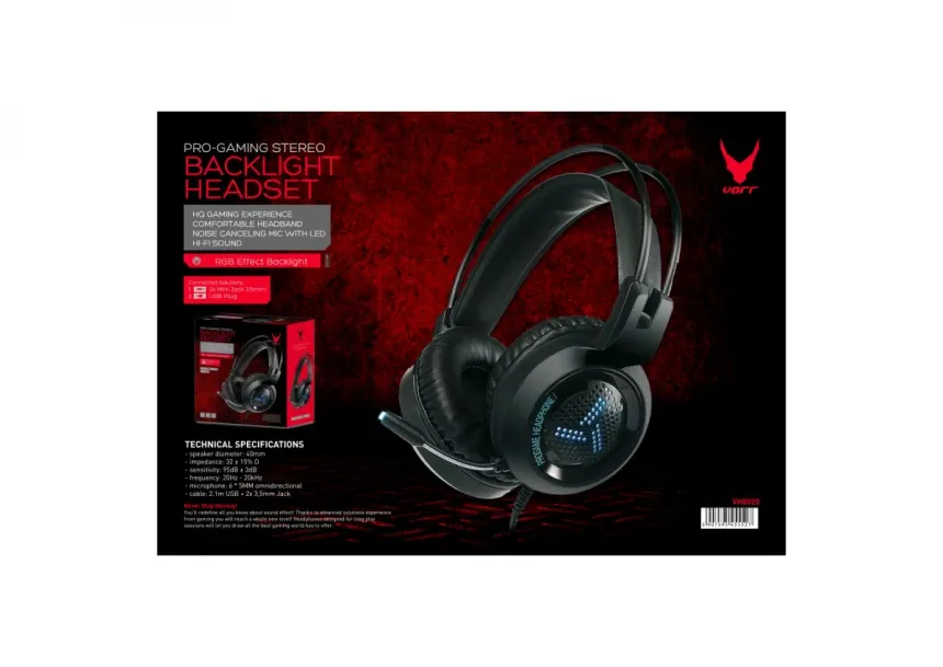 Slusalice Omega Varr gaming VH8020