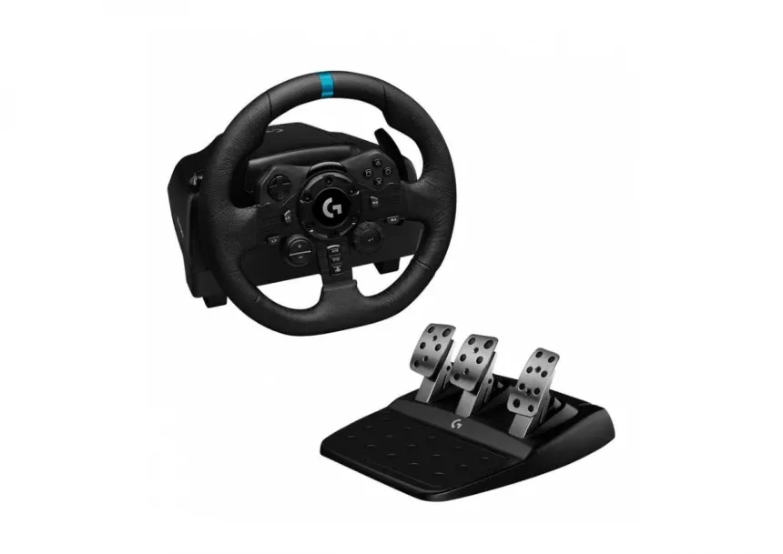 LOGITECH G923 Racing Wheel and Pedals - PC/PS - BLACK - USB