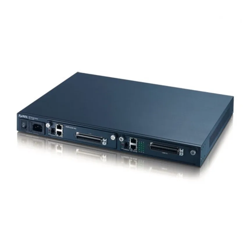 ZyXEL IES-1000 12-port ADSL/ADSL2/2+ Multi-Service IP DSLAM (Annex A), 19"/1U, 2 x RJ-45 LAN, 1 x RJ-11 konzola, ATM bonding/802.1Q VLAN/RSTP/802.1p CoS/ACL/802.1x/SNMP
