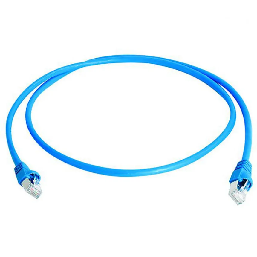 Telegärtner patch cord SFTP kabl kat. 7 duž. 3.0m FRNC – halogen free – plavi (P/N L00002A0115), baziran na Draka 600MHz kablu - fabrički napravljen i testiran
