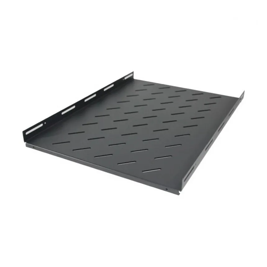 Polica fiksna 19"/1U nosivosti do 60kg za sve tipove rekova dubine 800mm – spaja se na 4 šine sa 8 šrafova (FS-80)