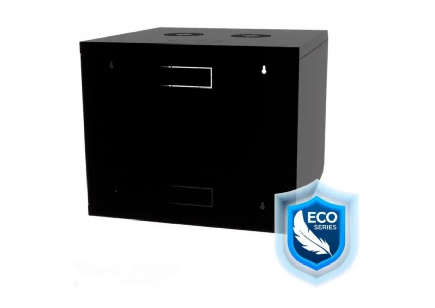 REK CRNI 9U 19 inca 450 mm ECO 448