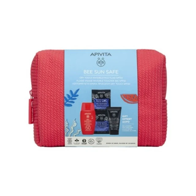 APIVITA BEE SUN SAFE PROMO FLUID SPF50+ 50ML + MASKA MORSKA LAVANDA 2X8ML + CRNI DETOKS GEL 15ML
Opis
INFORMACIJE
NALOG
SERVIS
KORISNI LINKOVI
