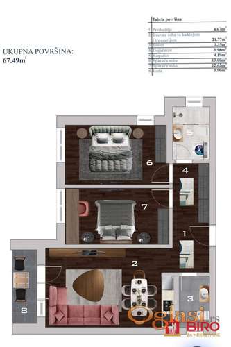 Fenomenalna izgradnja na Adicama, u ponudi su stanovi raznih struktura. Rok izgradnje - oktobar 2025.godine!