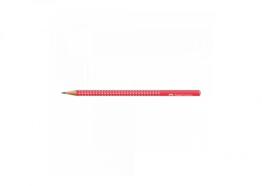 Grafitna olovka Faber Castel GRIP HB Sparkle candy cane red 118240