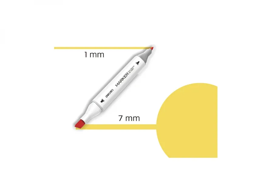 MARKER SKETCH DELI 35 LIMUN ŽUTA 70801A-35