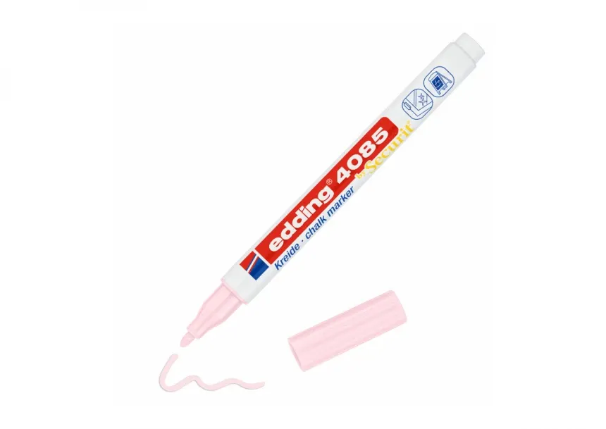 Marker za staklo CHALK MARKER E-4085 1-2mm pastel Edding roze