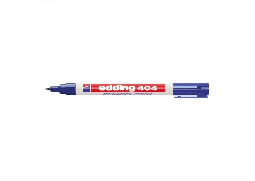 Marker permanent E-404 0,75mm Edding plava