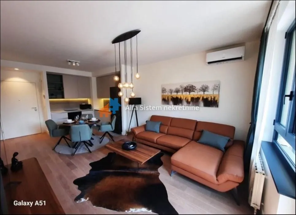 Izdavanje, dvosoban stan, 55m2, Savski Venac, Beograd
