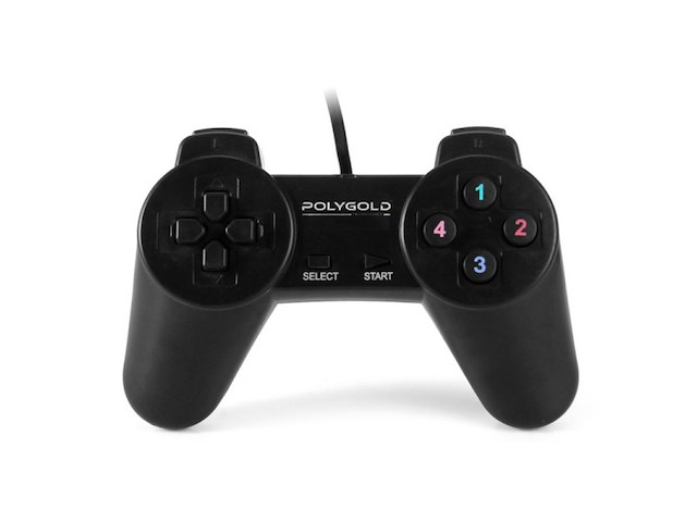 Joypad za PC Polygold zicani crni