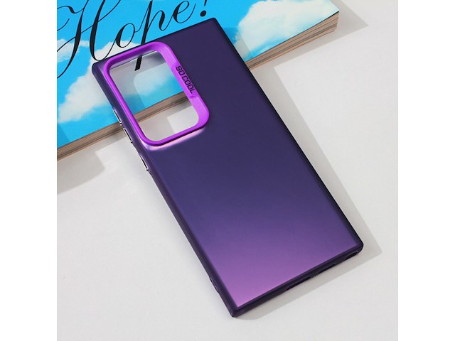 Torbica Clear za Samsung S911B Galaxy S23 ljubicasta