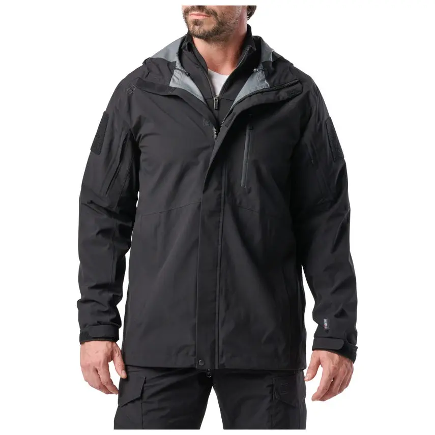 5.11 Muška jakna Force Rainshell, Crna