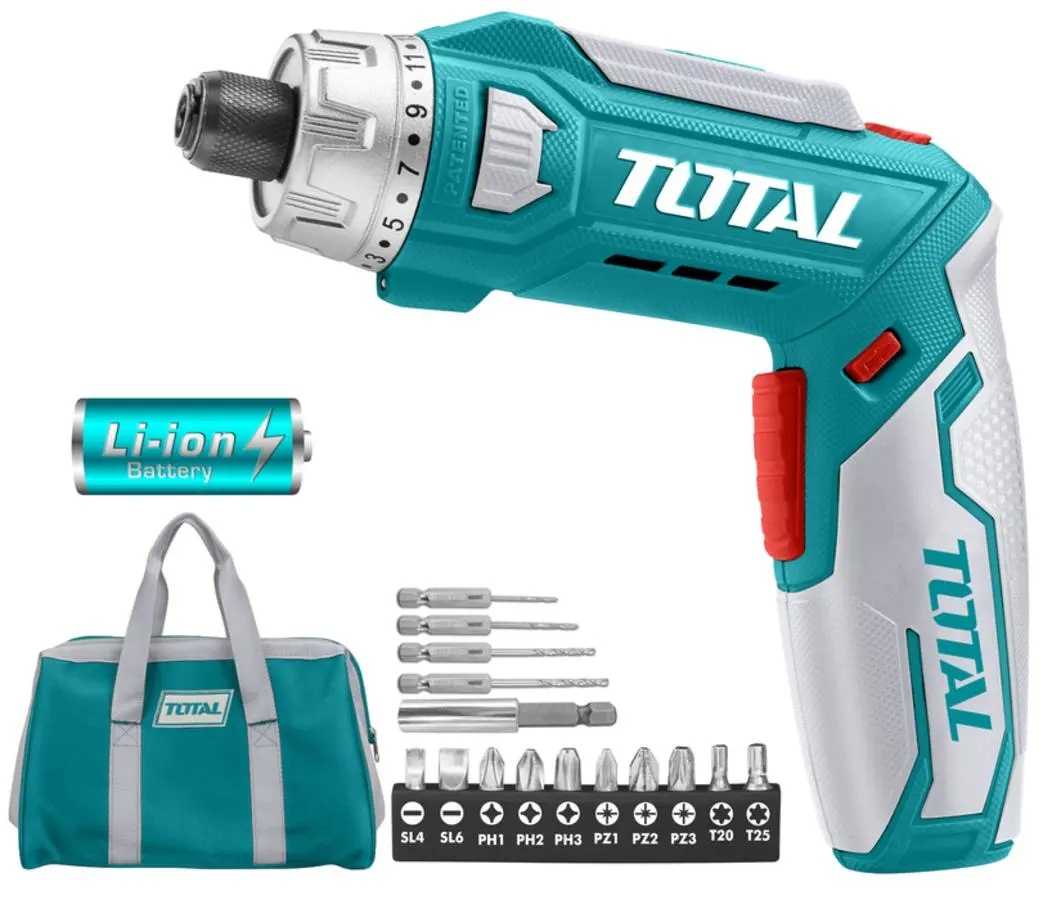 Total Litijum-jonski odvijač TSDLI0801, 8V
