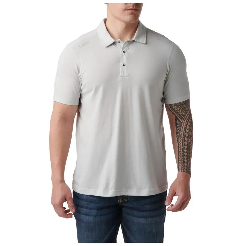 5.11 Muška polo majica Archer, Svetlosiva