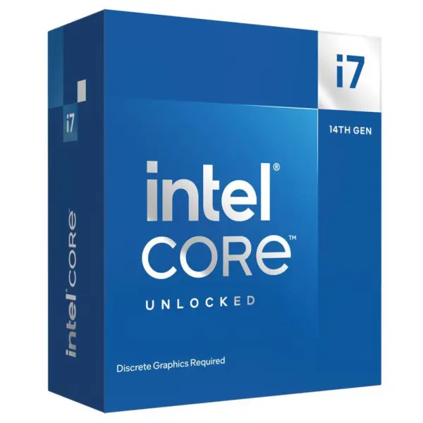 Intel Procesor Core i7-14700KF, 20 jezgara, 3.4GHz
