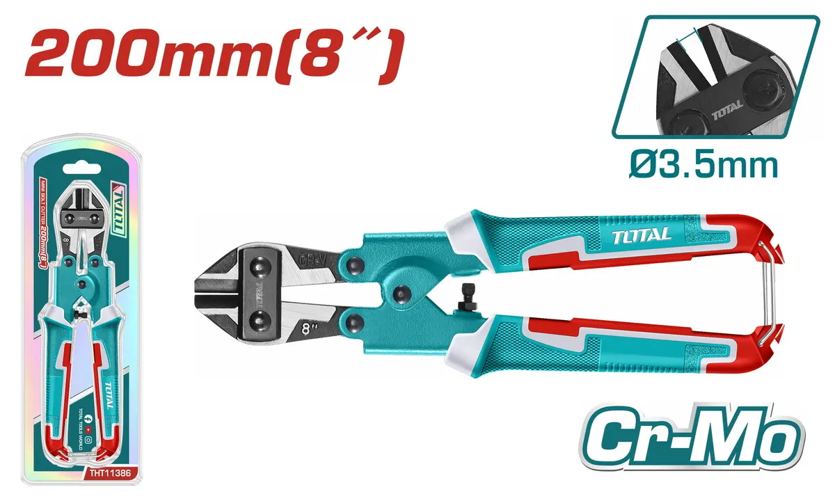 Total Makaze za sečenje žice do 3.5 mm THT11386, 200mm