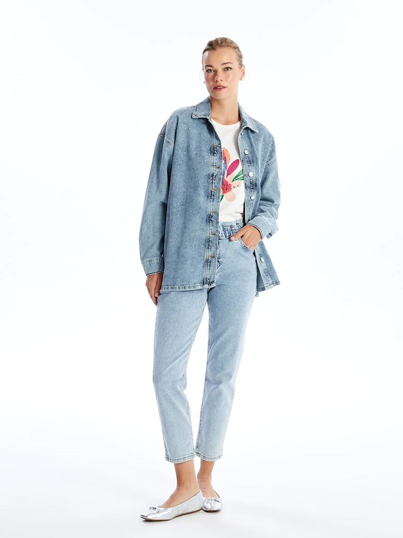 LC Waikiki Ženske farmerke S48114Z8-311, Plave
